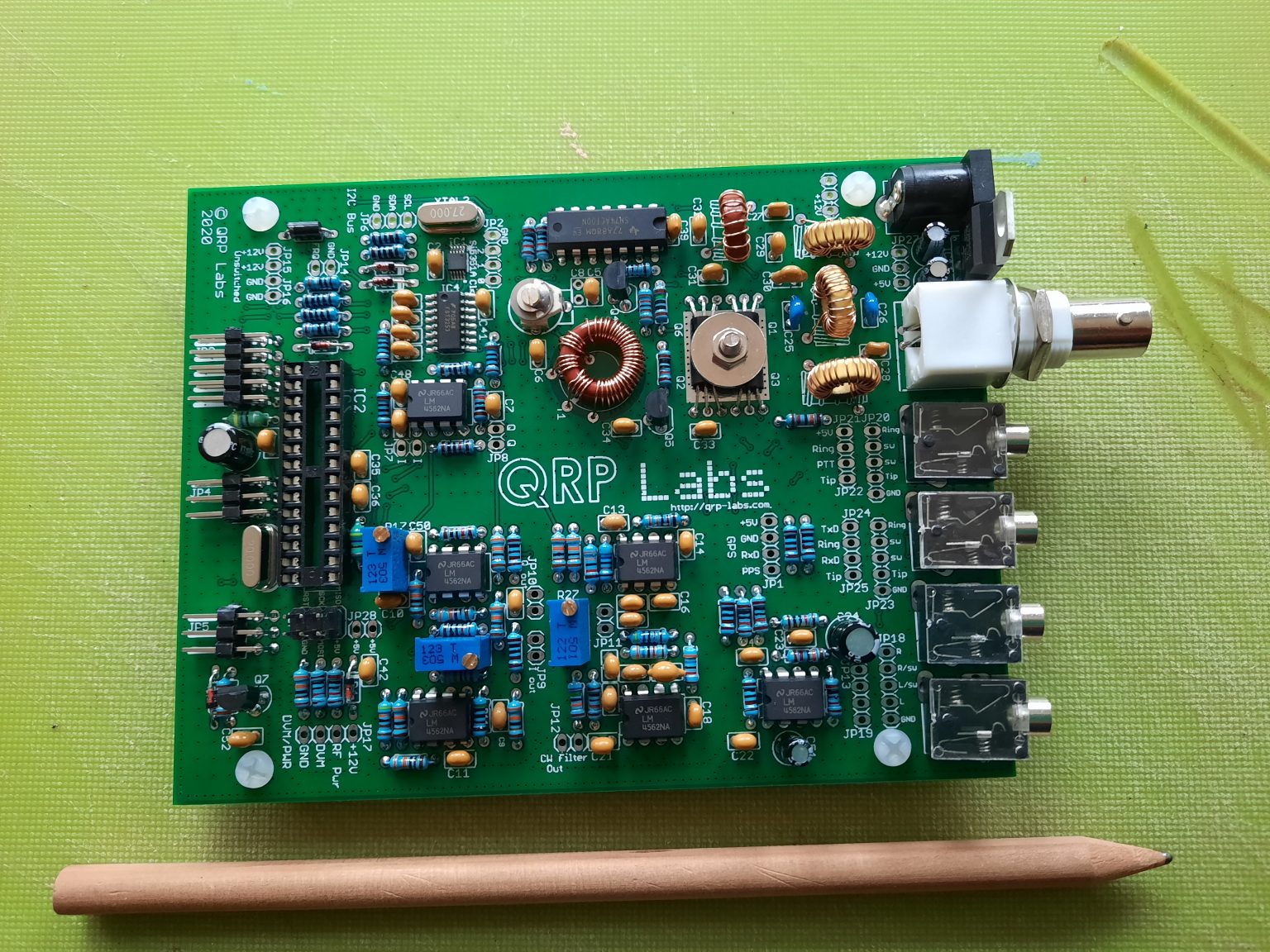 wythall radio club | Workbench Review – QRP Labs QCX+ Kit