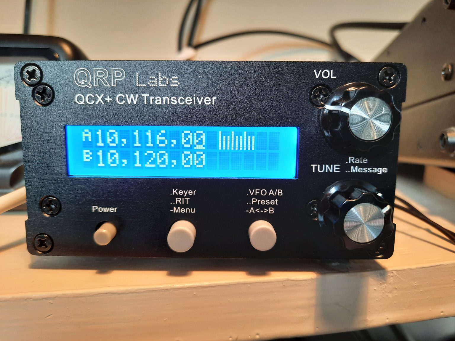 wythall radio club | Workbench Review – QRP Labs QCX+ Kit