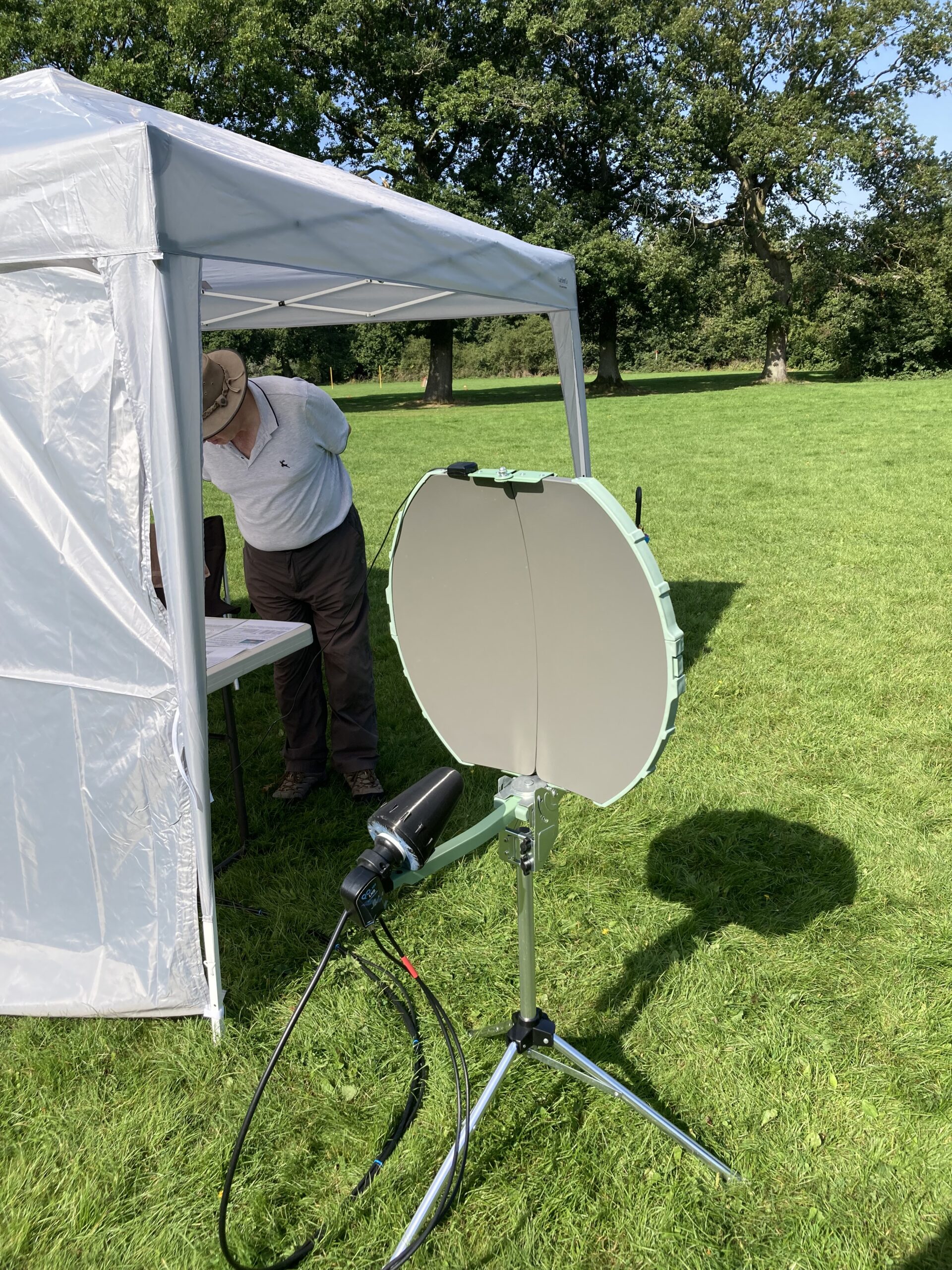 wythall radio club | Fun in the Sun in the Park Part 2: The Satellite ...